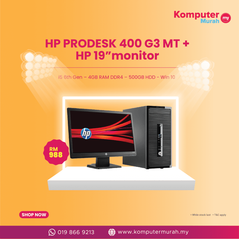 Komputer Murah – #1 Malaysia Second Hand Computer Marketplace