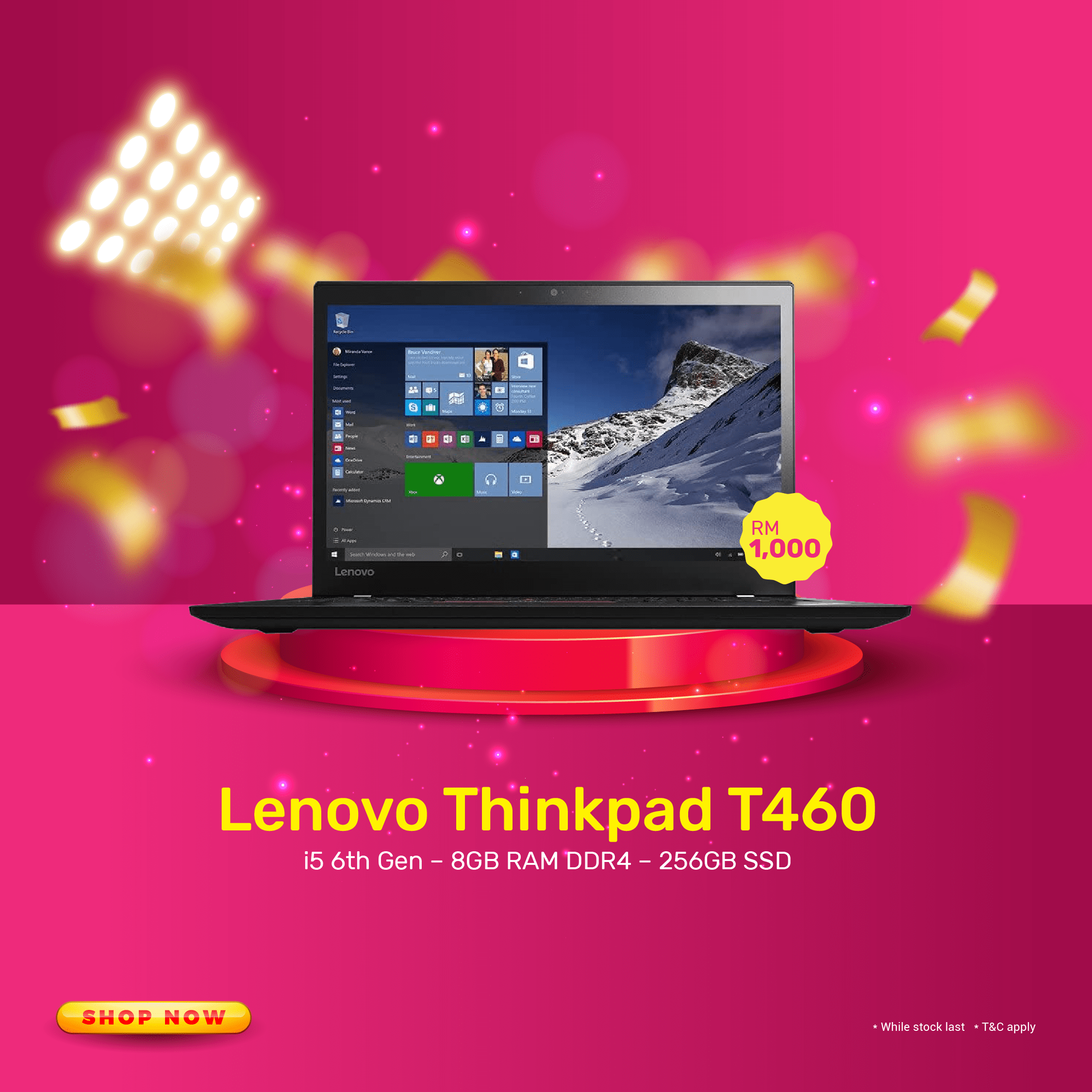 Lenovo Thinkpad t460 mobile view-01 – Komputer Murah